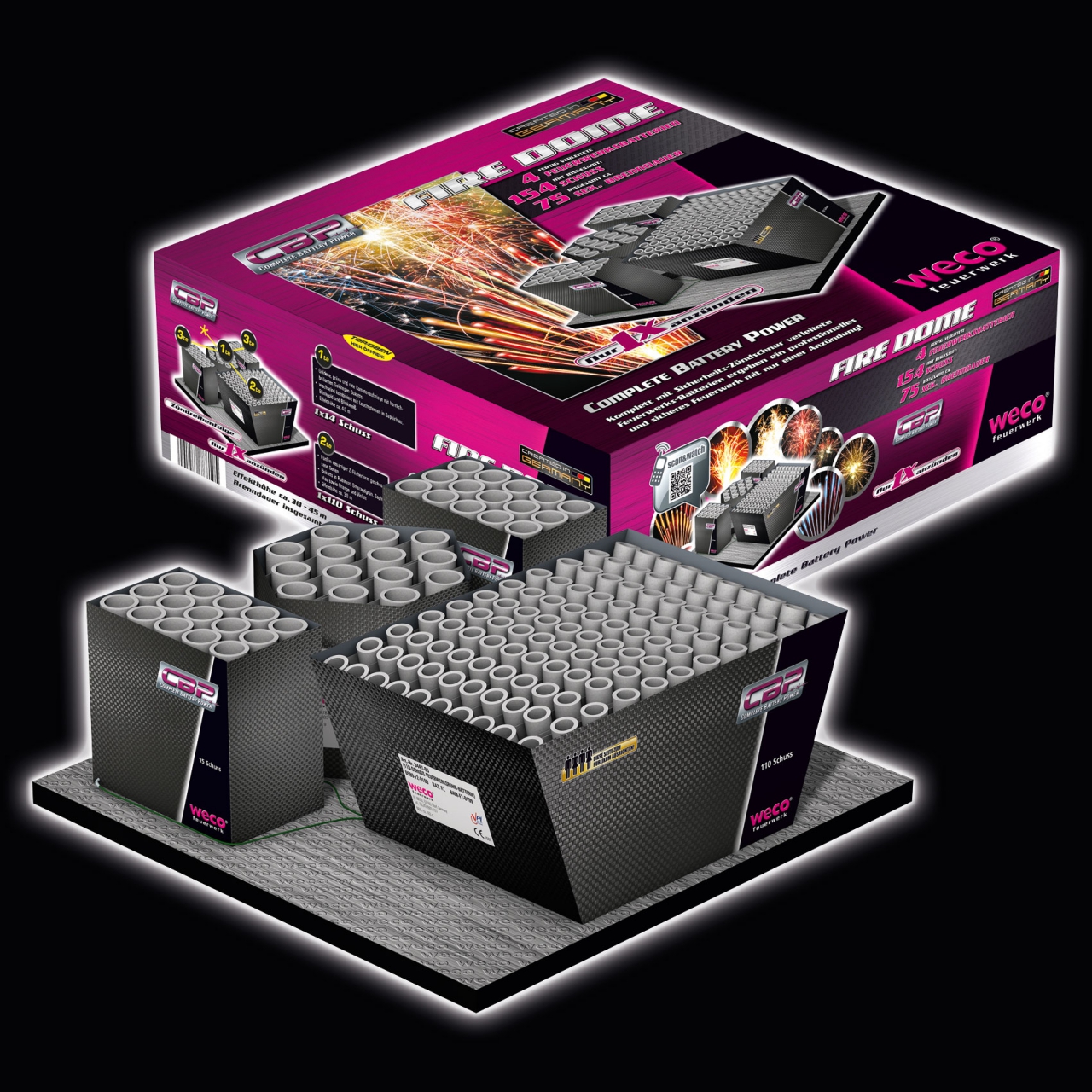 FEUERWERK.net Datenbank | Weco Feuerwerk Fire Dome