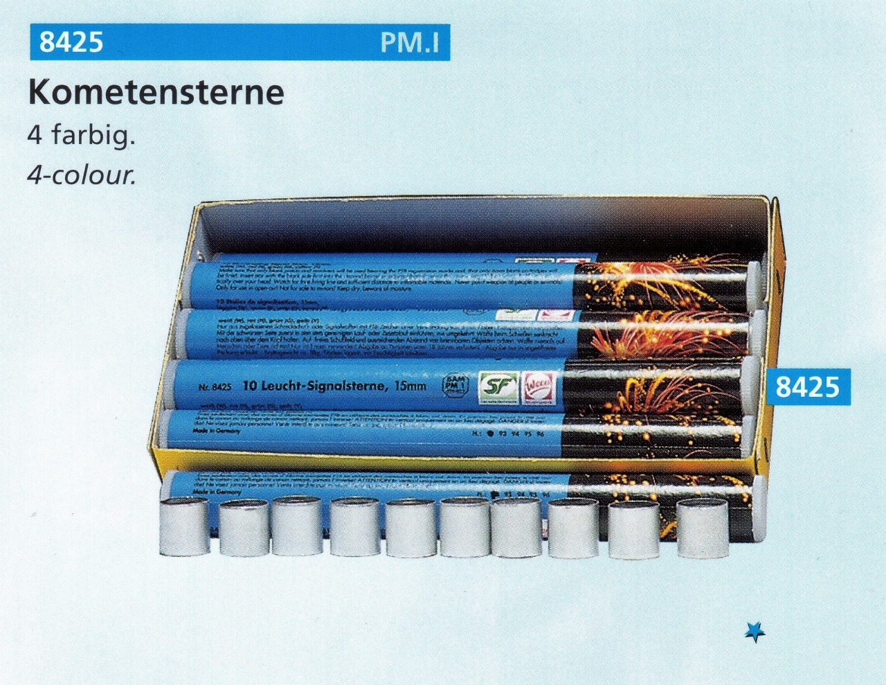 FEUERWERK.net Datenbank | Weco Feuerwerk Kometenstern / Leucht ...