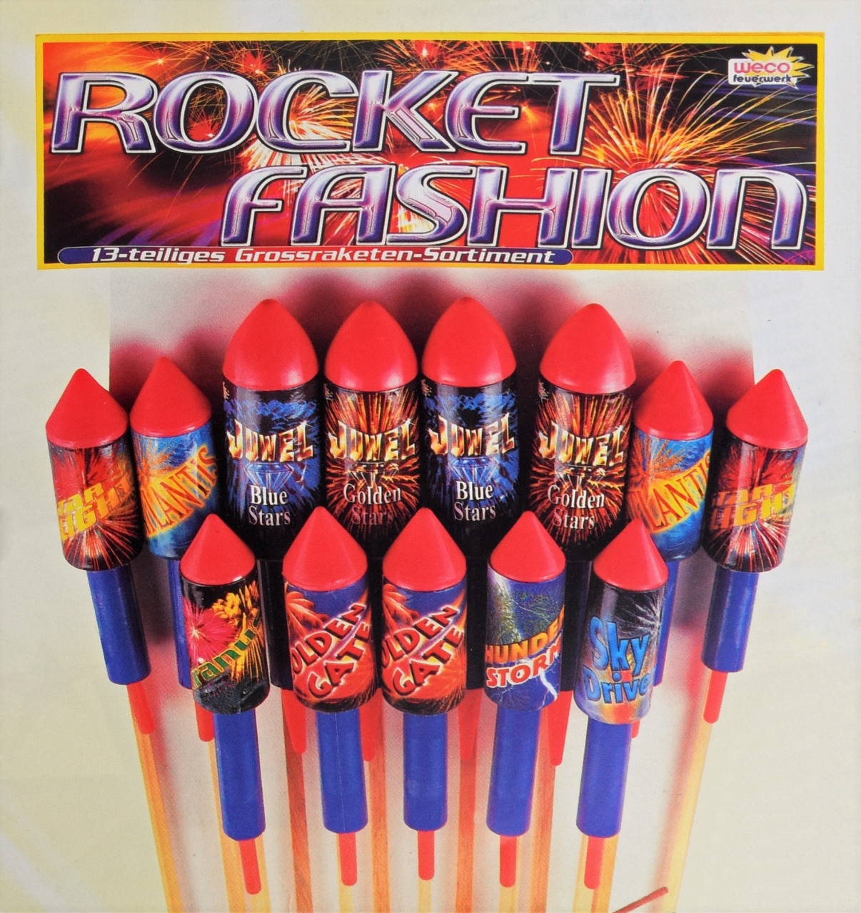 FEUERWERK.net Datenbank | Weco Feuerwerk Rocket Fashion