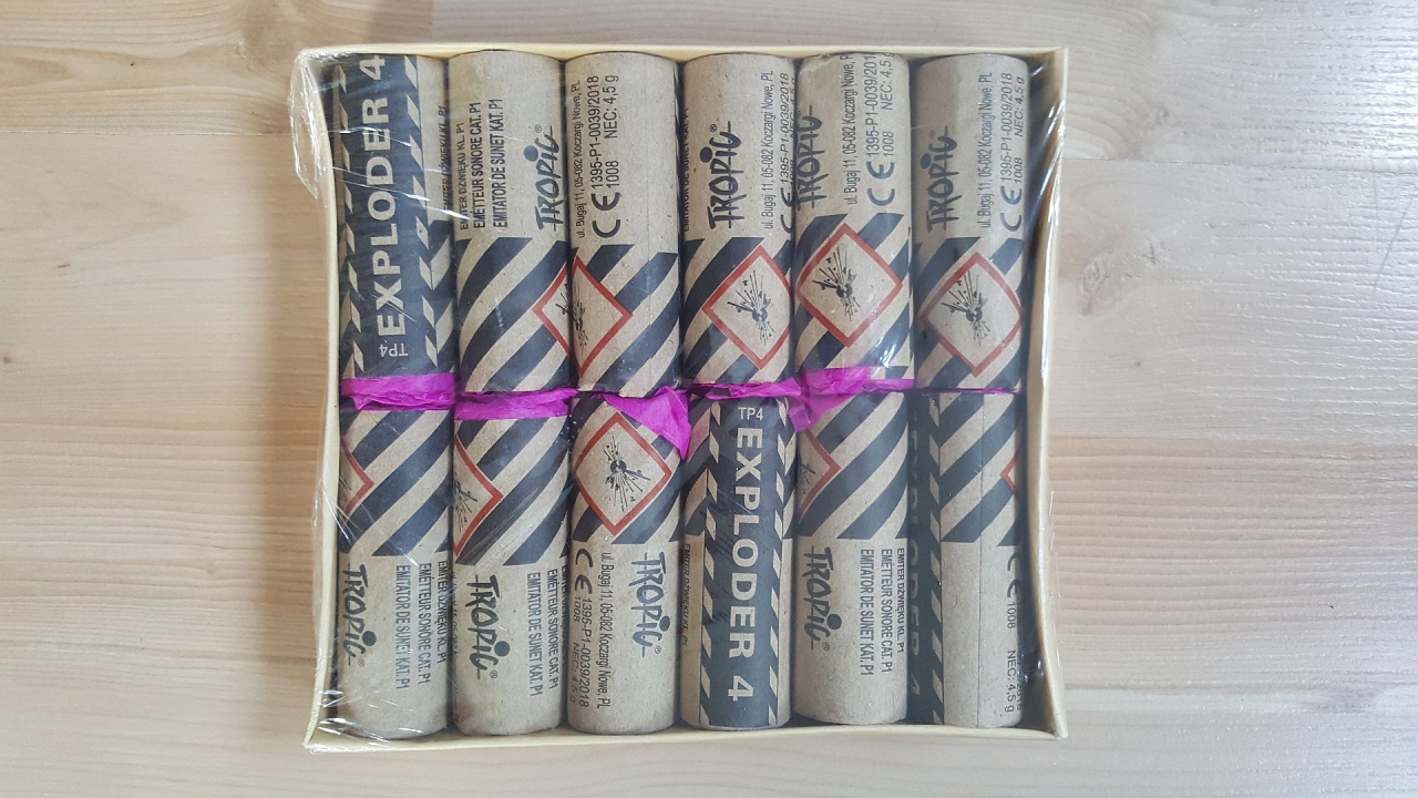 FEUERWERK.net Datenbank | Tropic Fireworks Exploder 4