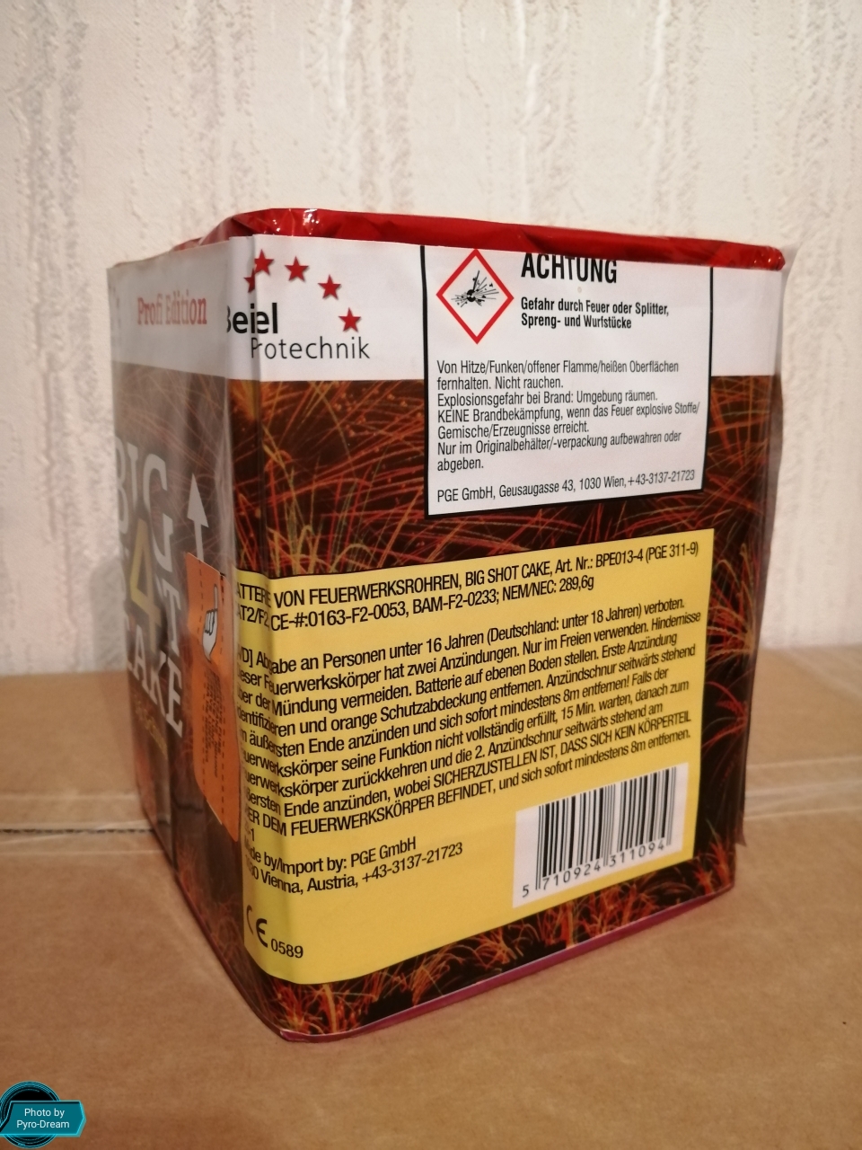 FEUERWERK.net Datenbank | Unbekannt Big Shot Cake 4