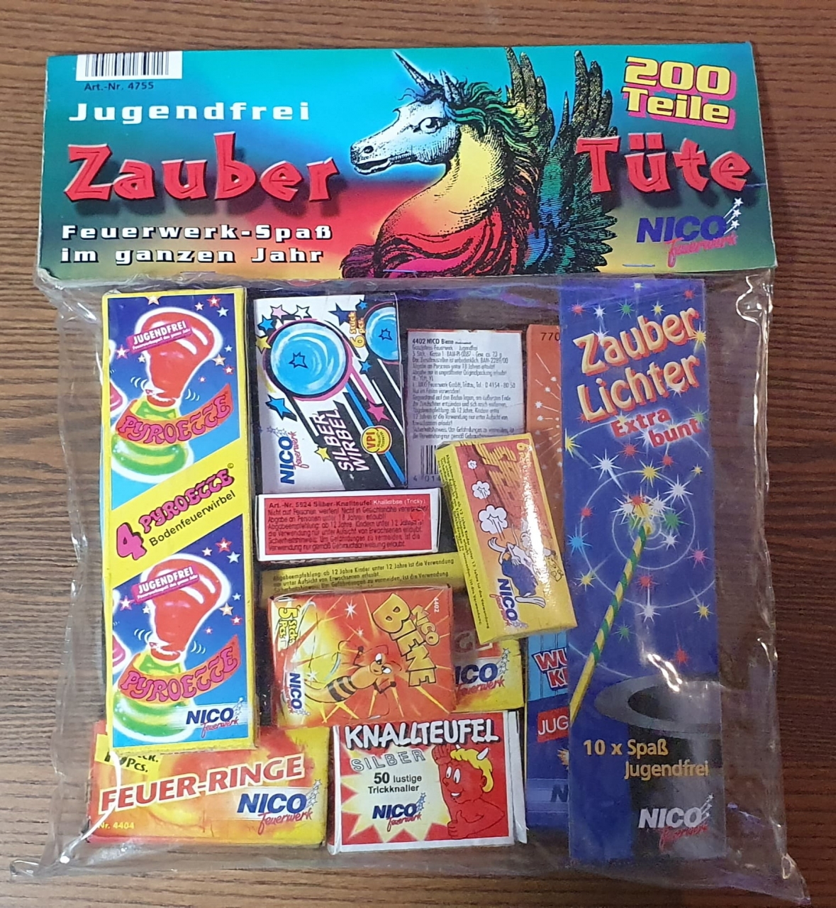 FEUERWERK.net Datenbank | Nico Zauber Tüte