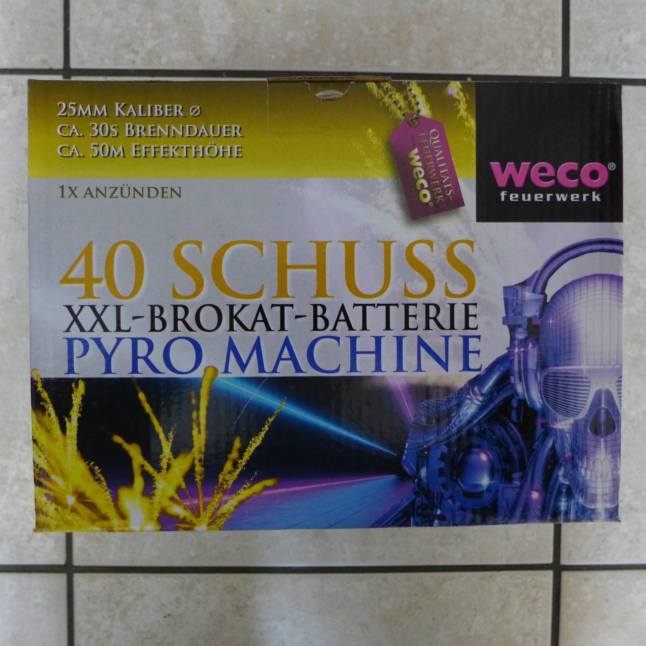 FEUERWERK.net Datenbank | Weco Feuerwerk Pyro Machine