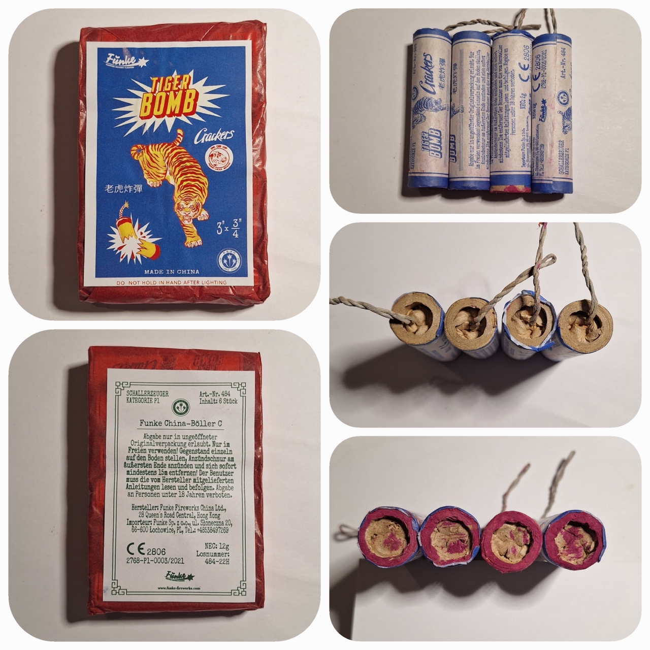 FEUERWERK.net Datenbank | Funke Fajerwerki Tiger Bomb - China-Böller C ...
