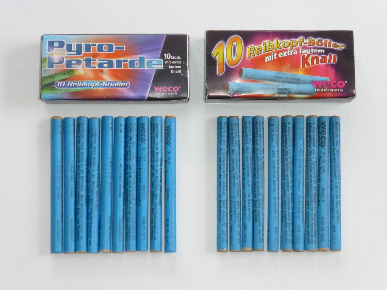 FEUERWERK.net Datenbank | Weco Feuerwerk Pyro-Petarde