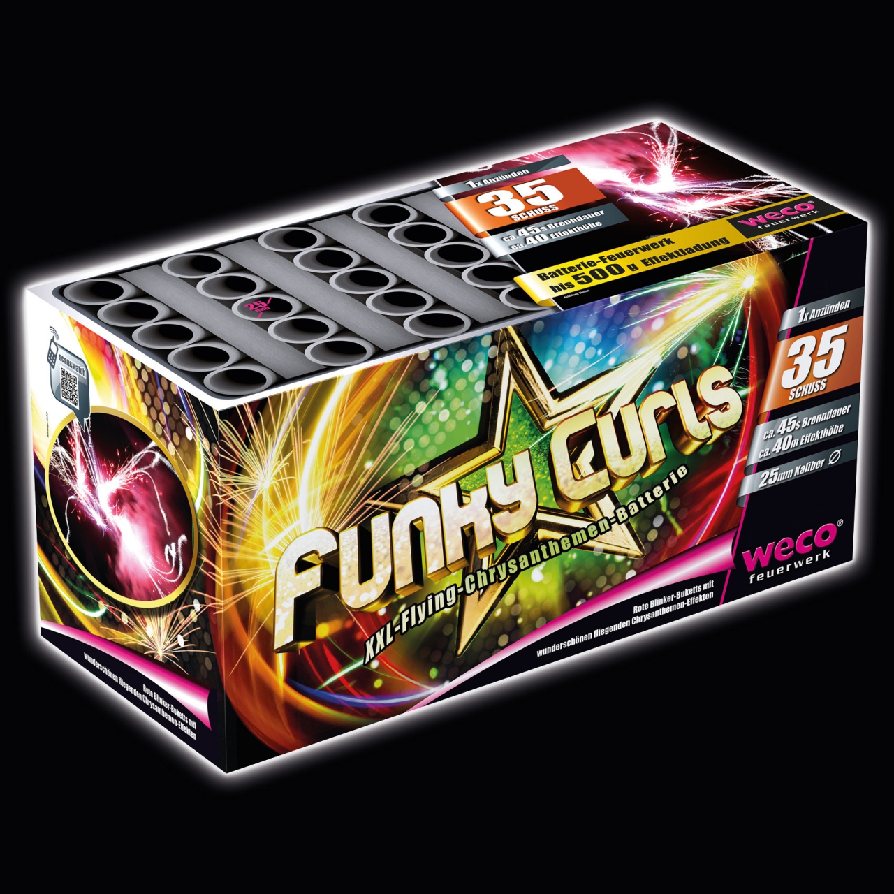 FEUERWERK.net Datenbank | Weco Feuerwerk Funky Curls