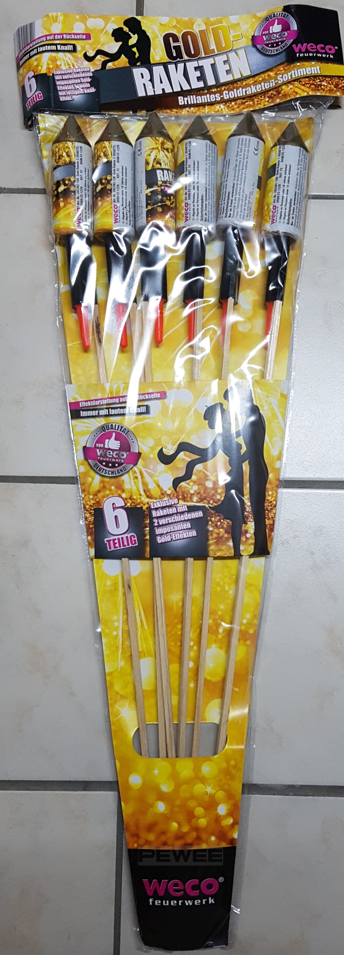 FEUERWERK.net Datenbank | Weco Feuerwerk Goldrausch