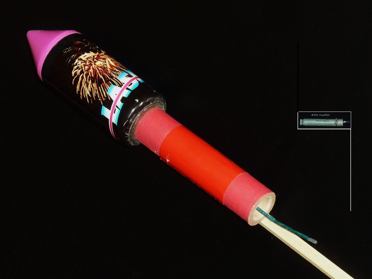 FEUERWERK.net Datenbank | Weco Feuerwerk Laser-Rakete