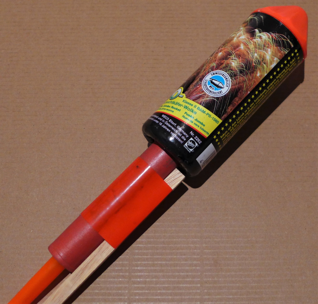 FEUERWERK.net Datenbank | Weco Feuerwerk Jumbo-Rakete