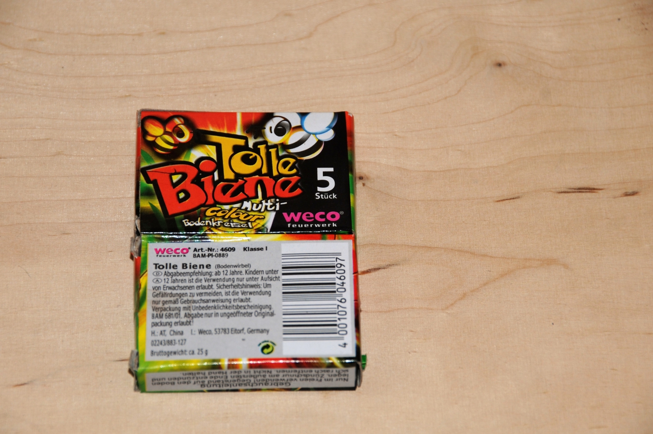 FEUERWERK.net Datenbank | Weco Feuerwerk Tolle Biene