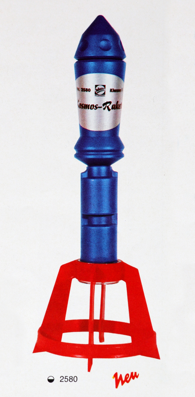 FEUERWERK.net Datenbank | Weco Feuerwerk Kosmos-Rakete (Plastik-Variante)