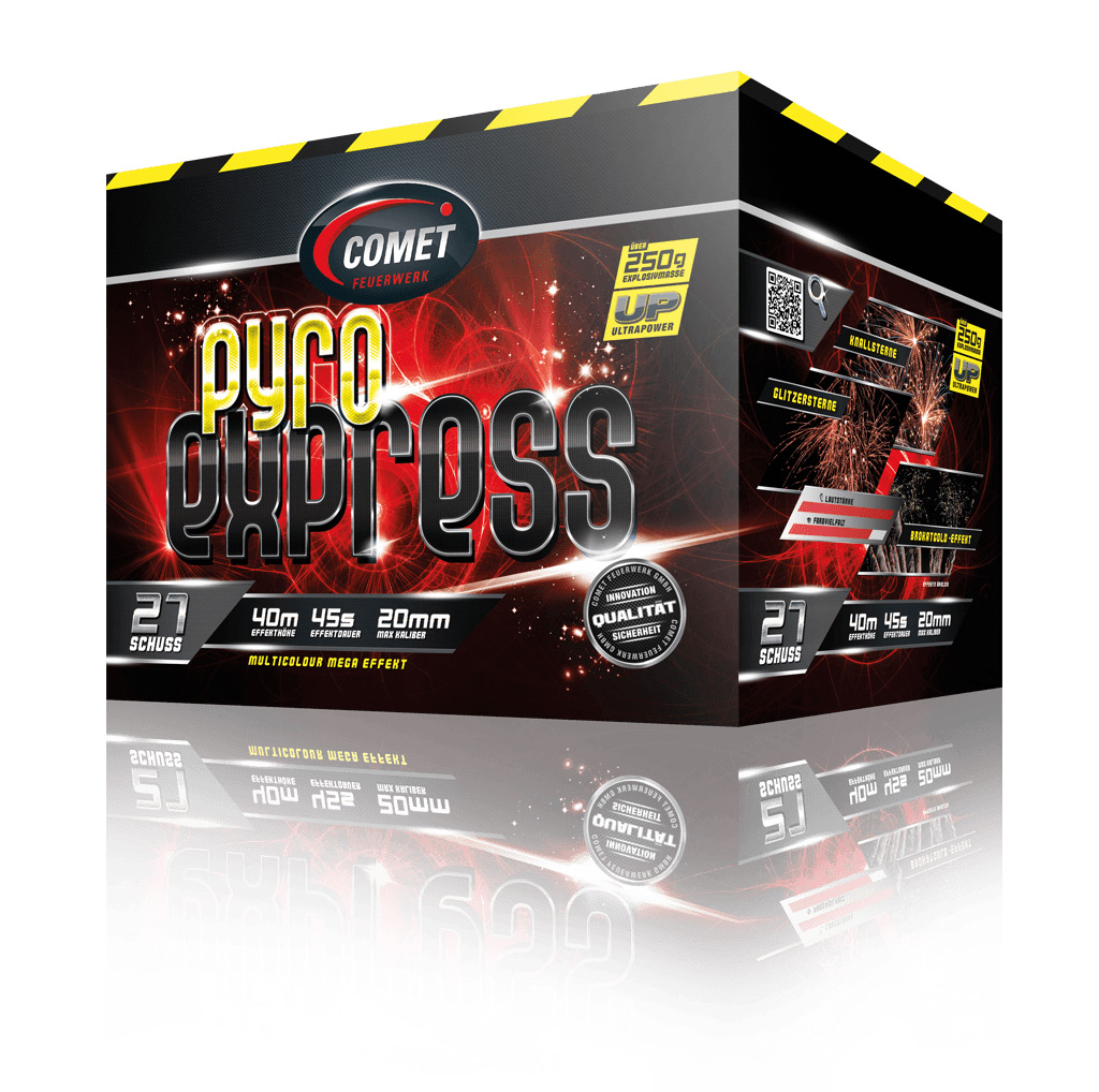 FEUERWERK.net Datenbank | Comet Feuerwerk Pyro Express