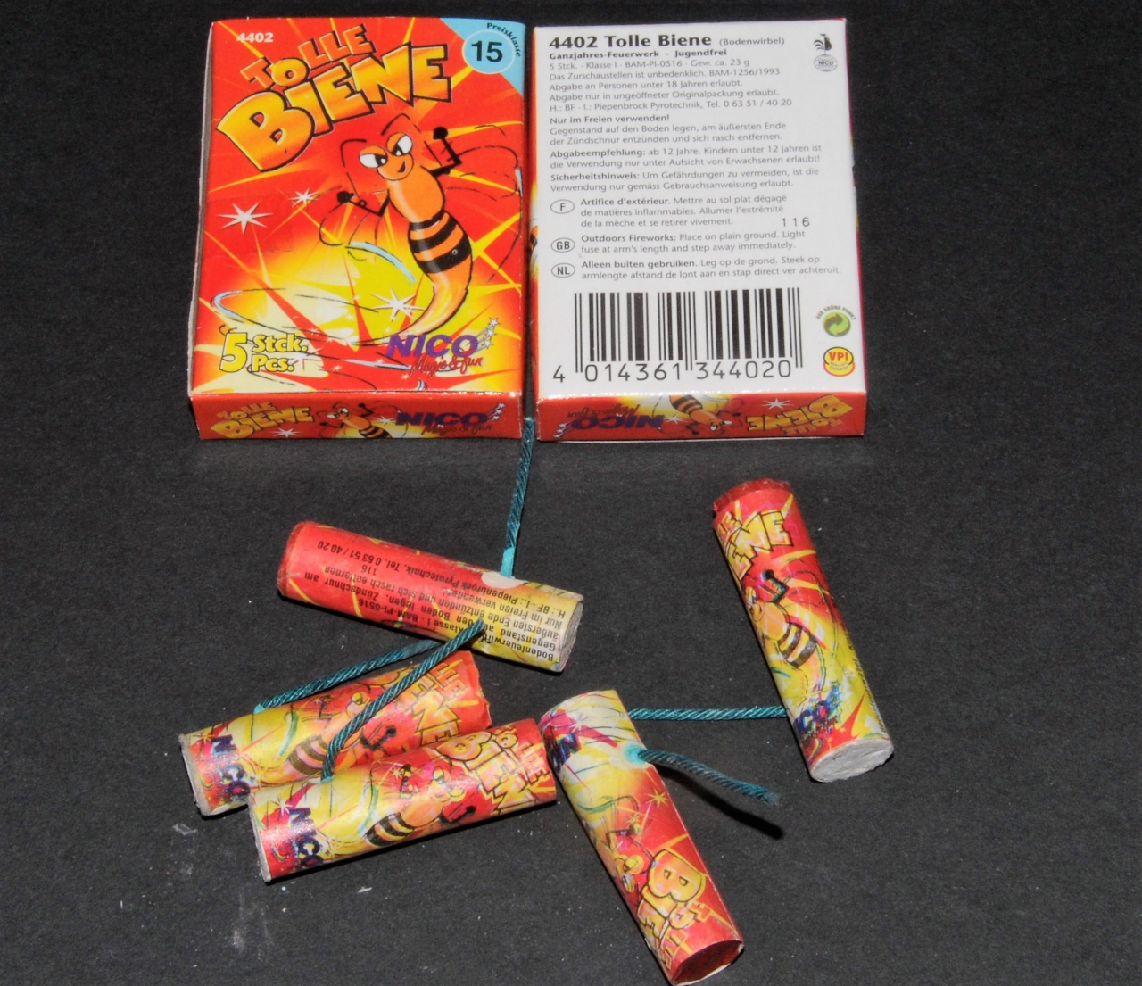 FEUERWERK.net Datenbank | Moog-Nico Tolle Biene