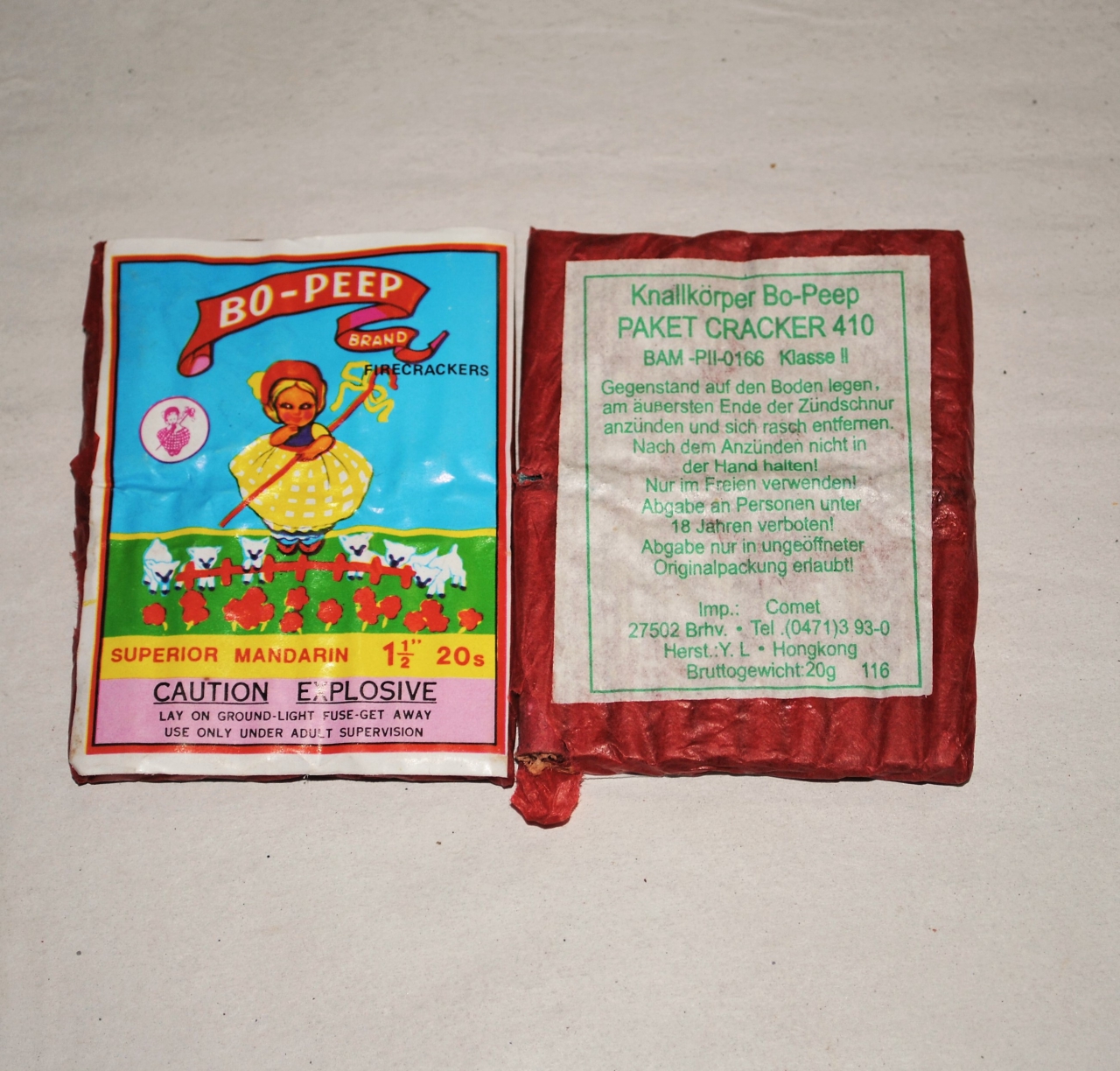 FEUERWERK.net Datenbank | Comet Feuerwerk Paket Cracker