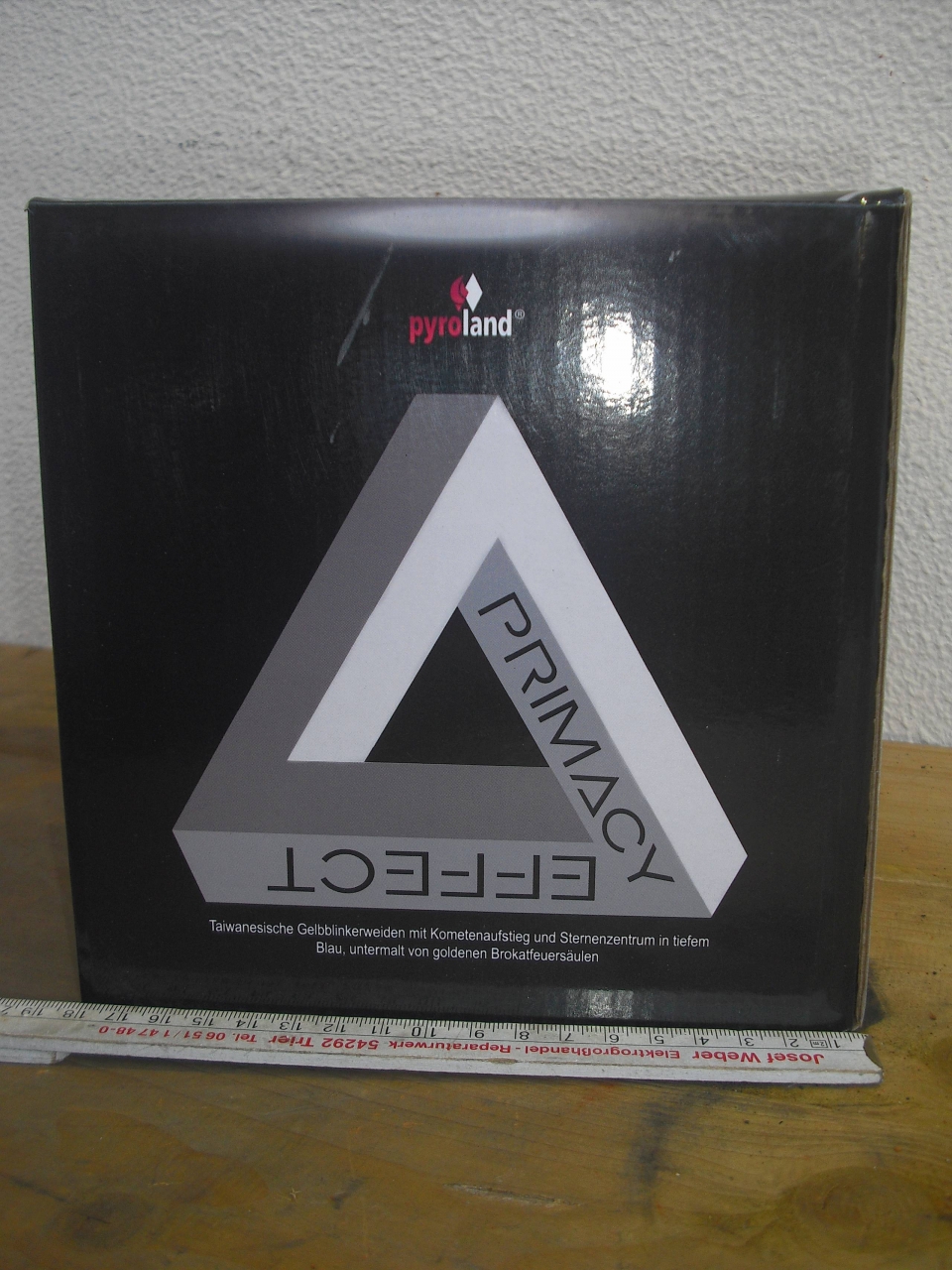 FEUERWERK.net Datenbank | Pyroland Primacy Effect