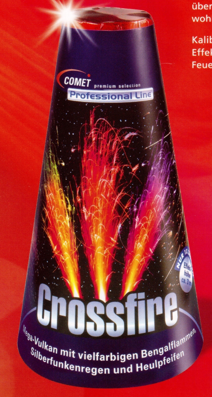 FEUERWERK.net Datenbank | Comet Feuerwerk Crossfire
