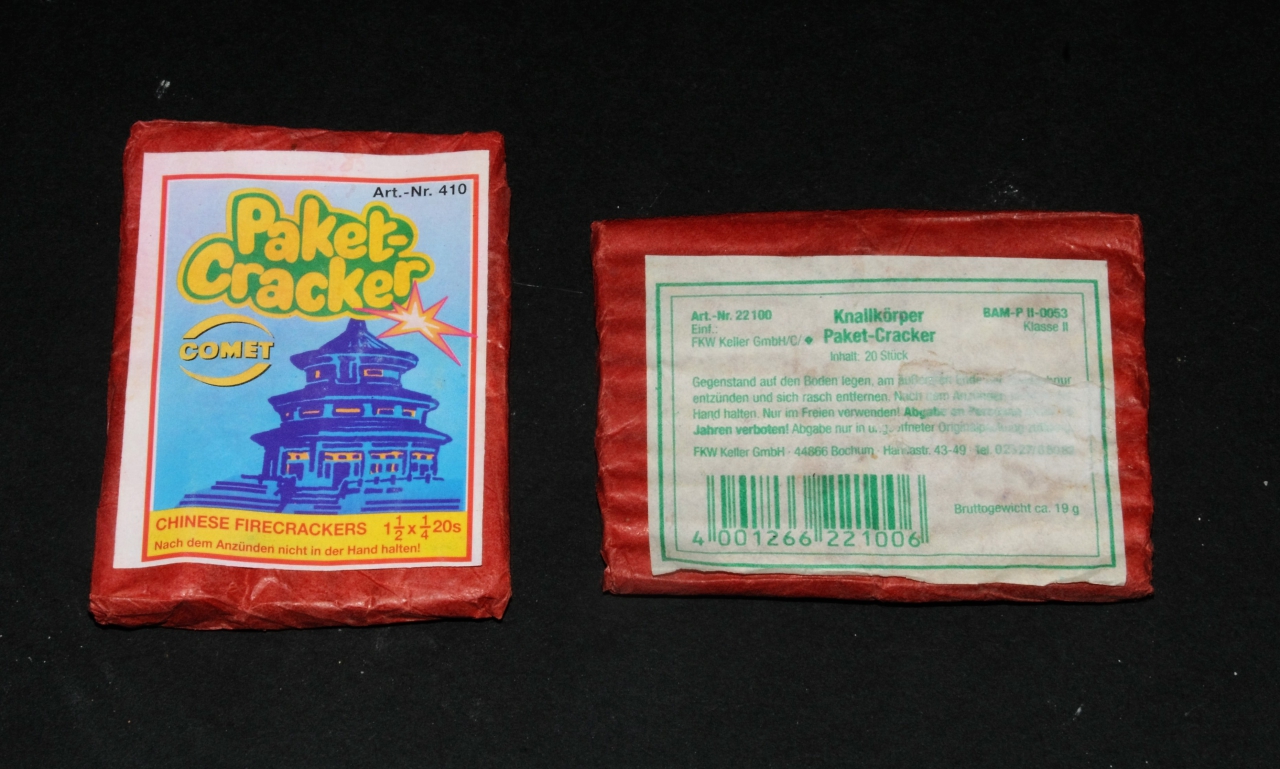 FEUERWERK.net Datenbank | Comet Feuerwerk Paket-Cracker