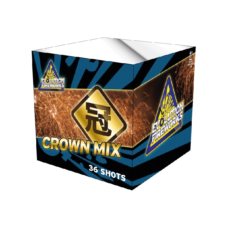FEUERWERK.net Datenbank | Evolution Fireworks Crown Mix