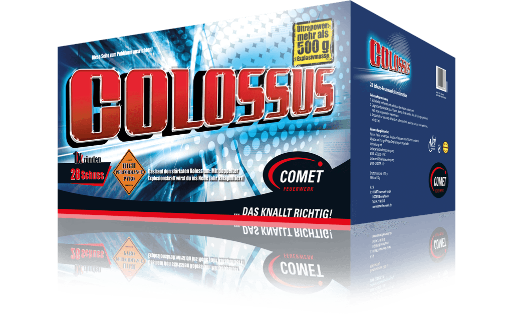 FEUERWERK.net Datenbank | Comet Feuerwerk Colossus