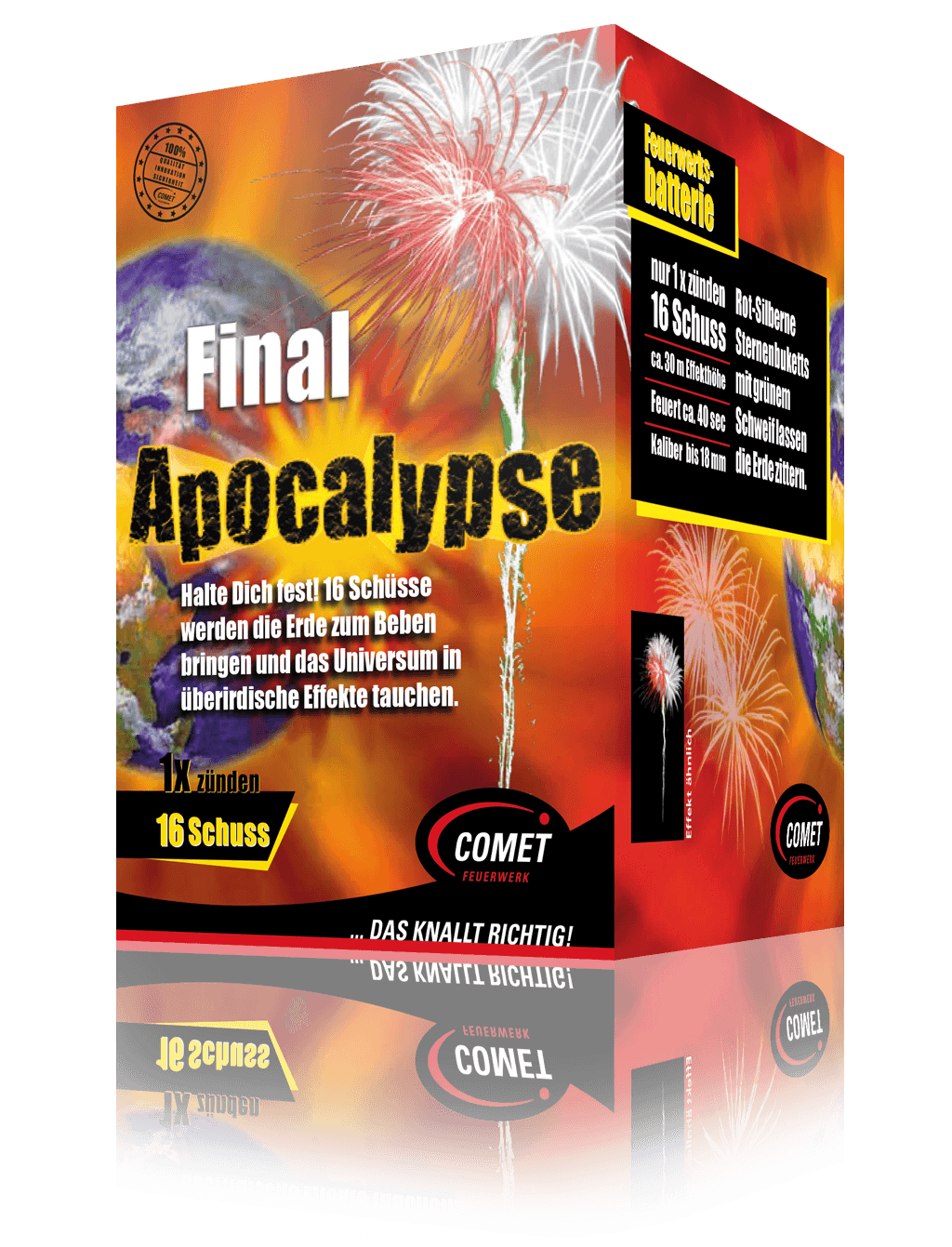 FEUERWERK.net Datenbank | Comet Feuerwerk Final Apocalypse