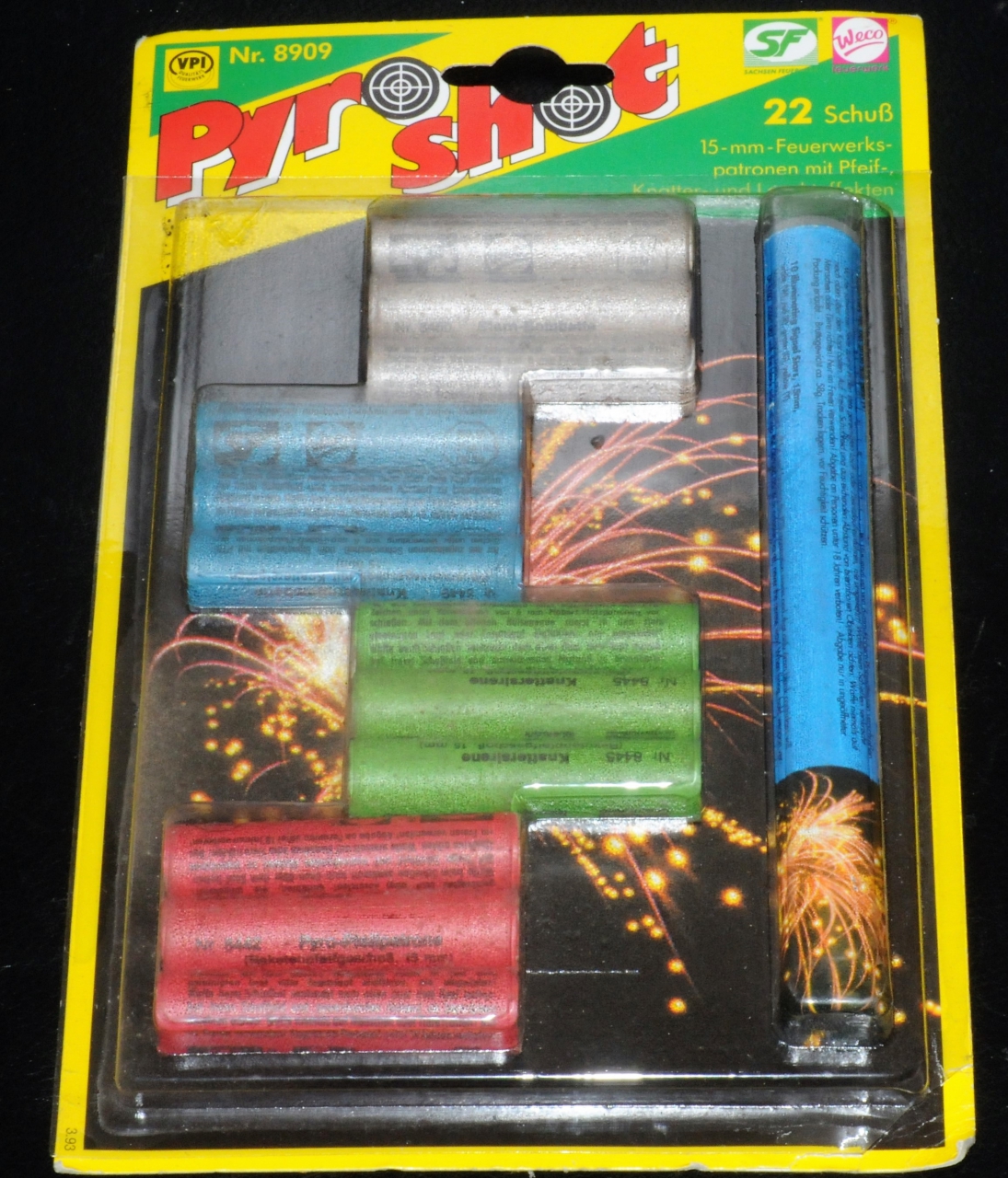 FEUERWERK.net Datenbank | Weco Feuerwerk Pyroshot (Pyro-Mun ...