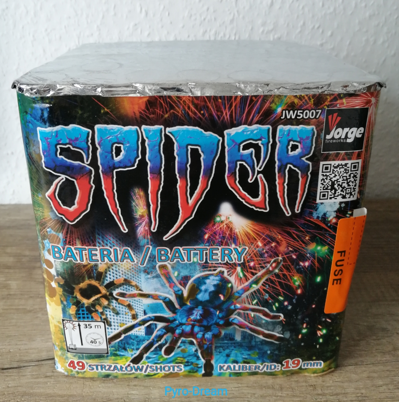 FEUERWERK.net Datenbank | Jorge Fireworks Spider