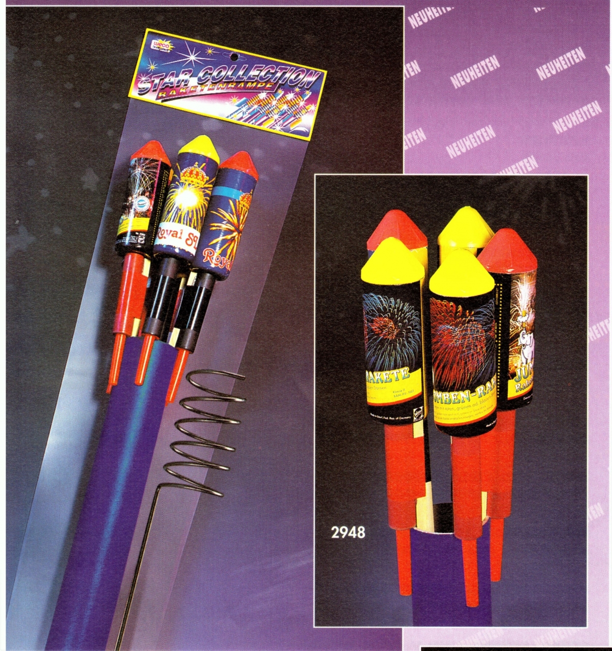 FEUERWERK.net Datenbank | Weco Feuerwerk Star Collection (Raketenrampe)