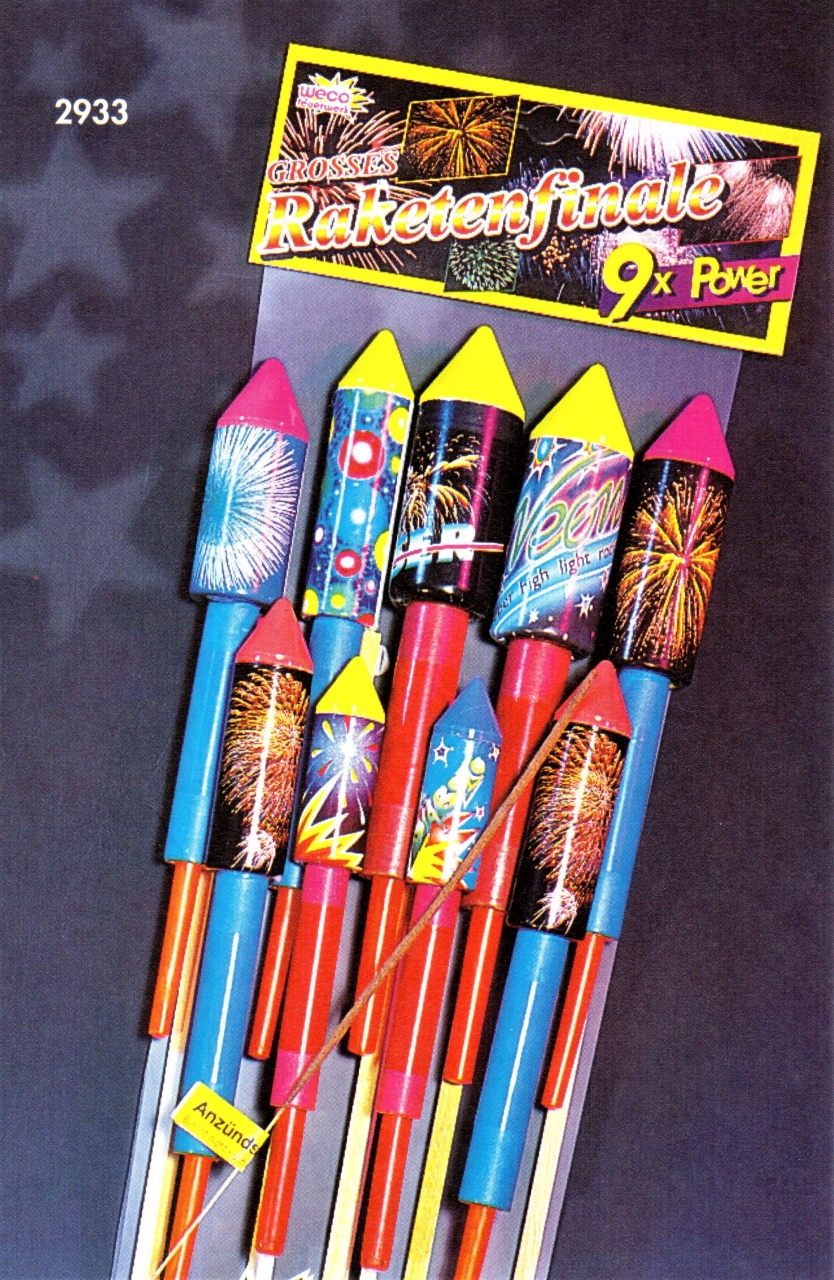 FEUERWERK.net Datenbank | Weco Feuerwerk Großes Raketenfinale